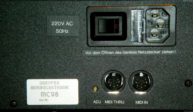 Doepfer MCV8 - cykong.com Doepfer MCV8 - cykong.com